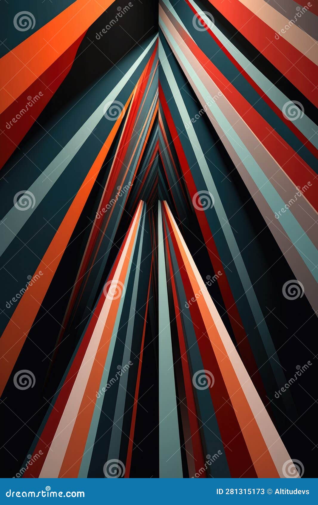 Bold, Diagonal Stripes Creating a Dynamic Visual Effect Stock ...