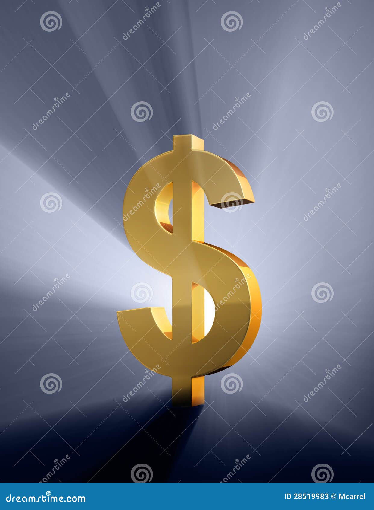 Bold Dollar stock illustration. Illustration of focus - 28519983