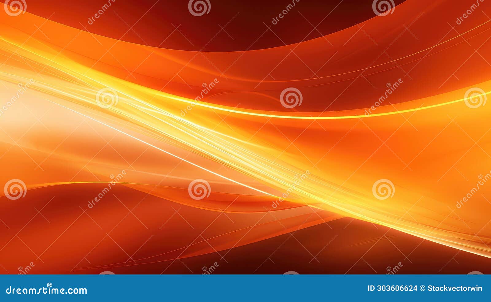 Bold Dynamic Orange Background Stock Illustration - Illustration of ...