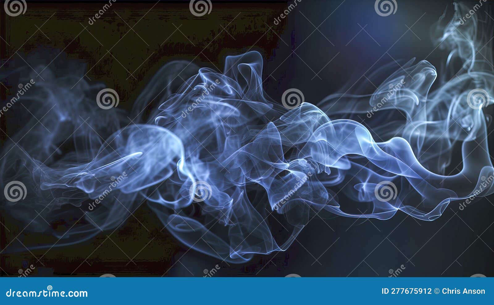 Dynamic Interplay Of Blue And Red Fire Isolated Against A Black ...