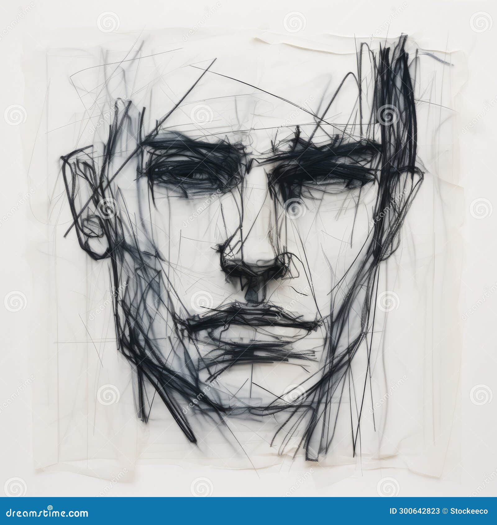 Bold and Expressive Abstract Portrait: a Unique Interpretation of the ...