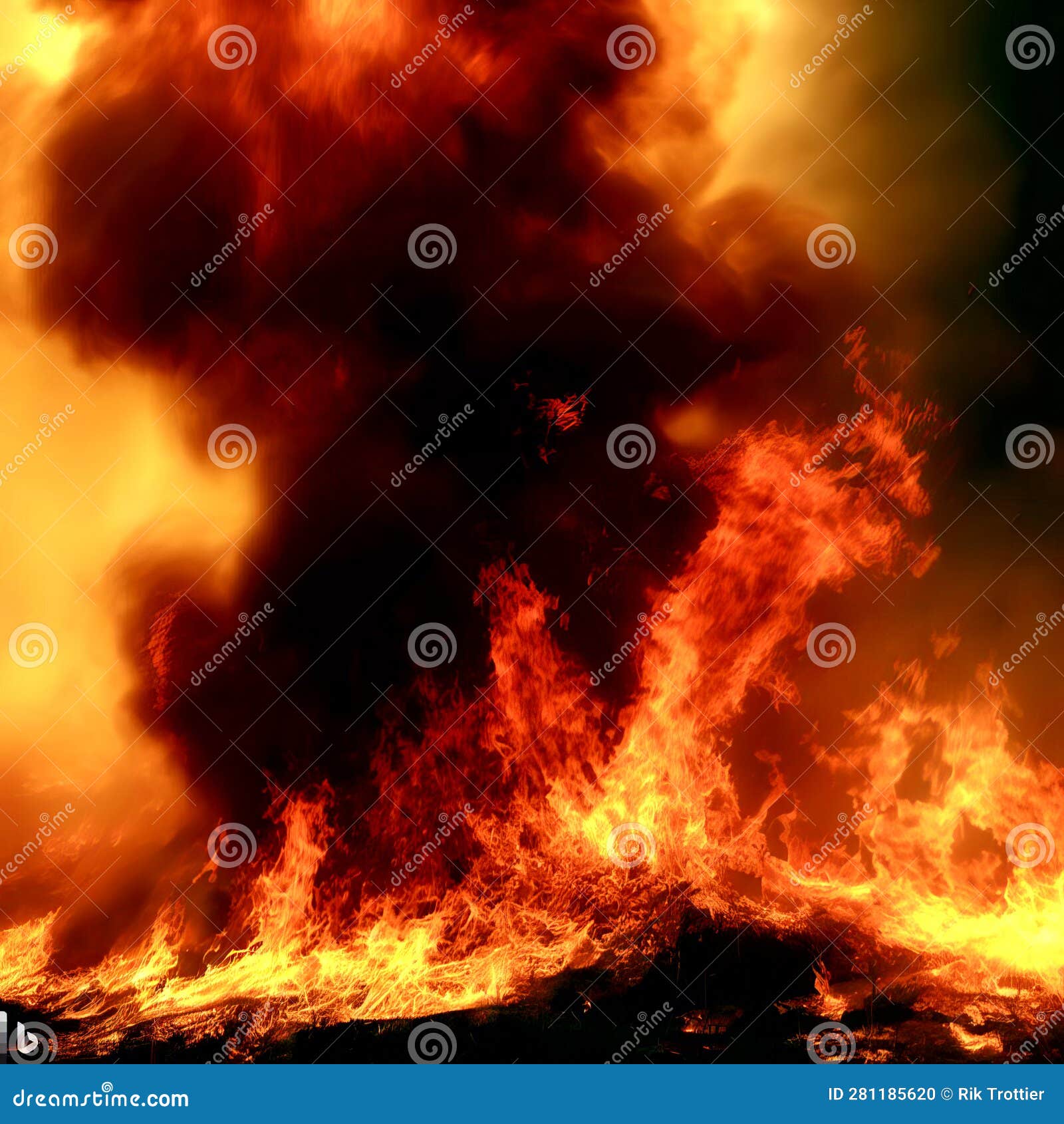 Bold fire flames stock photo. Image of yellow, black - 281185620