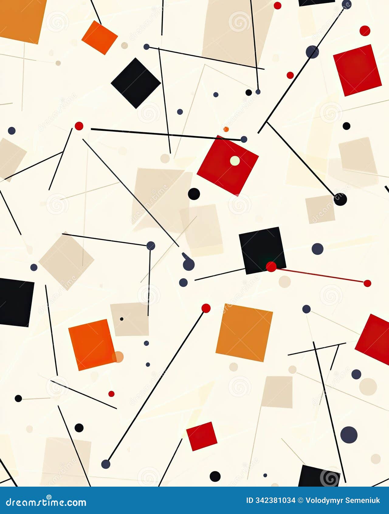 Bold Geometric Patterns with Sharp Lines on a Neutral Backdrop Stock ...