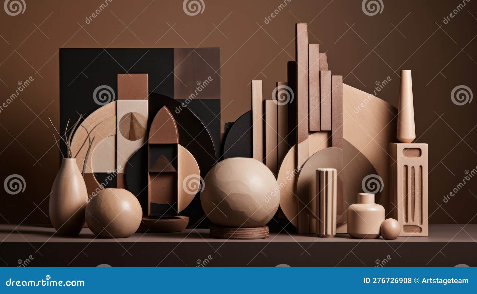 Bold Geometric Shapes and Sharp Angles in Subtle. AI Generated Stock ... Bold Geometric Shapes and Sharp Angles in Subtle. AI Generated Stock ...