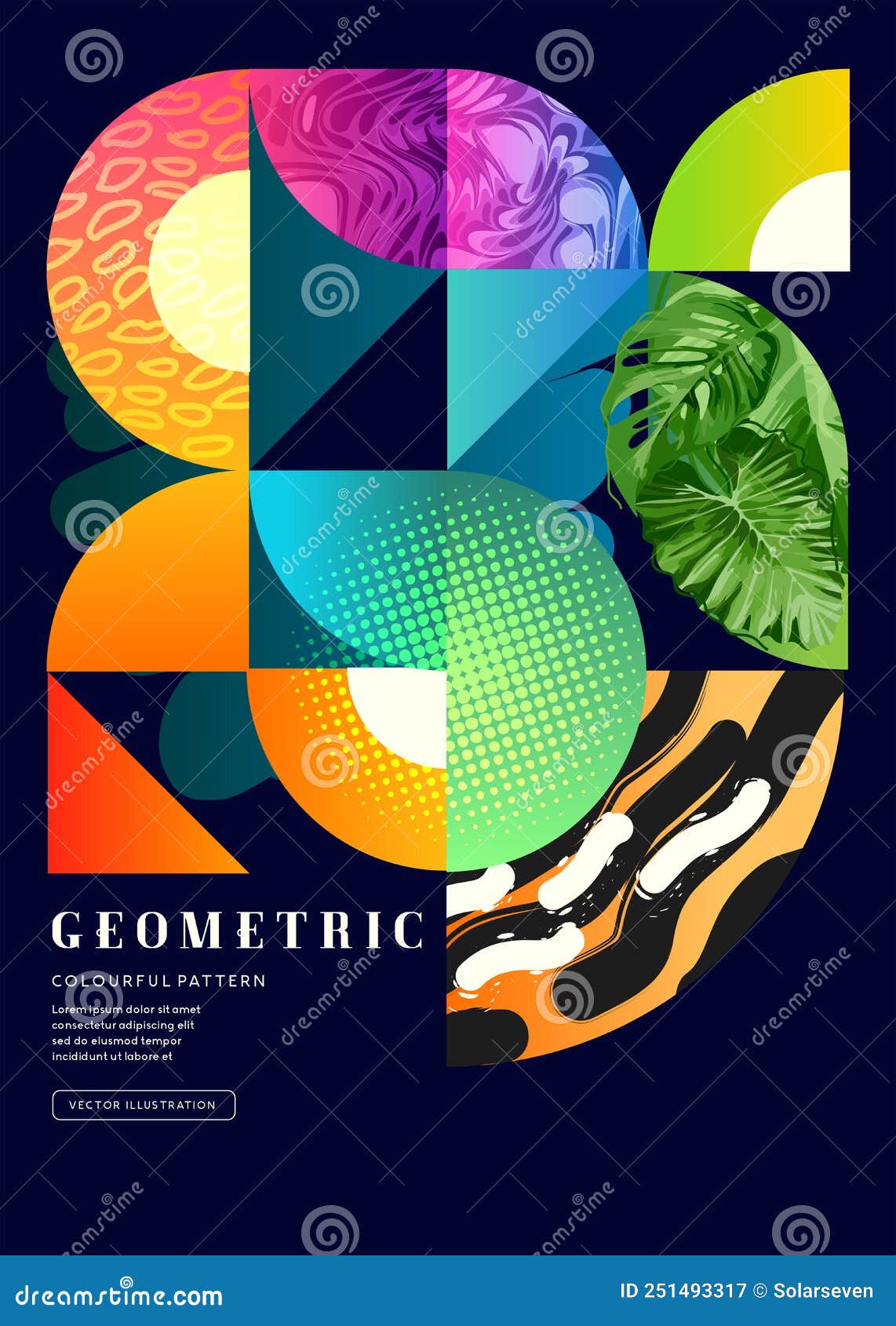 Bold Geometric Texture and Pattern Background Stock Vector ...