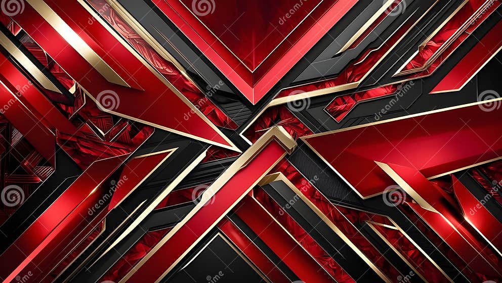 Bold Gradient Design with Geometric Patterns, Sharp Transitions of ...