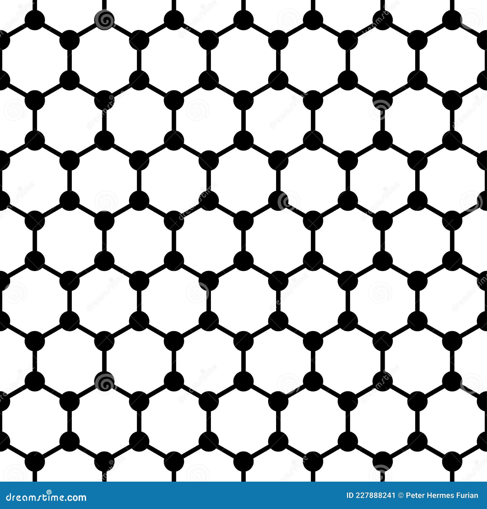 Bold Graphene Structure, Seamless Tile, Schematic Graphene Structure ...