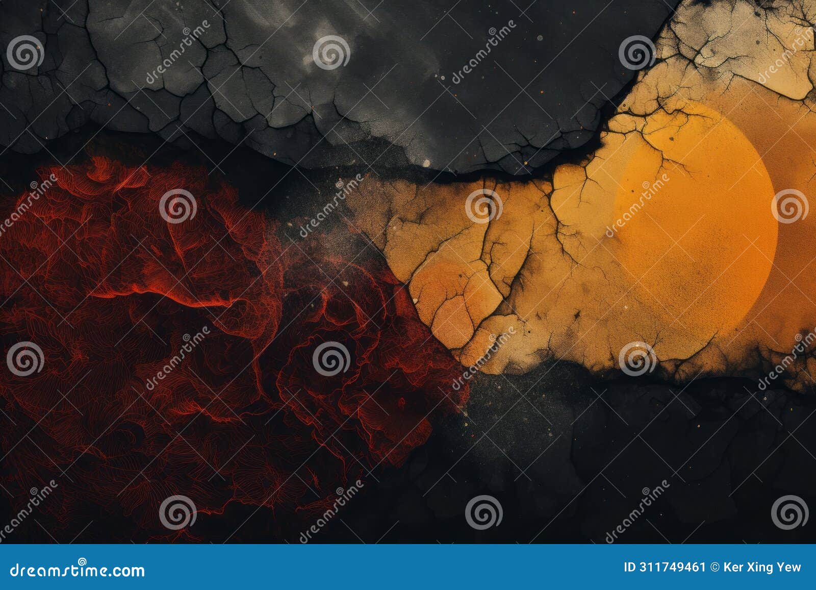 Bold and Impactful Social Media Background Stock Illustration ...
