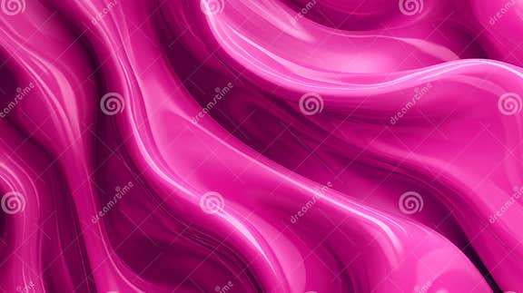 A Bold Magenta Abstract Pattern with Organic, Amoeba-like Forms. the ...