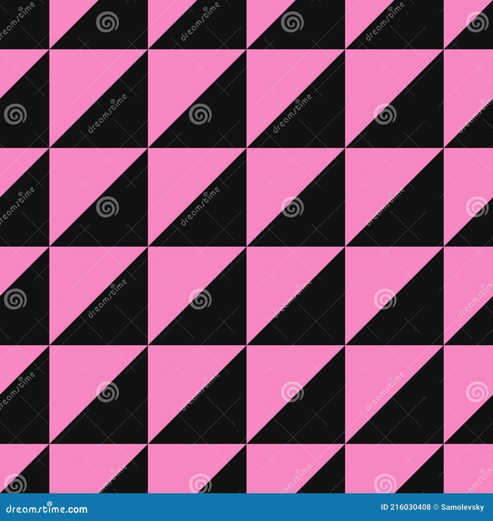 Bold Seamless Pattern. Repeating Geometric Elements. Abstract Vector ...