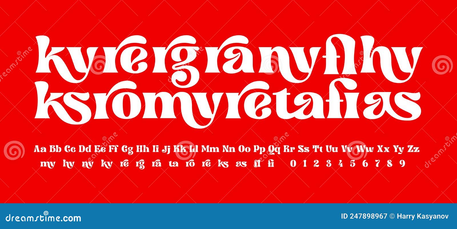 3d Bold Modern Typeface, Vibrant Cool Style Effect, Retro Bold Custom ...