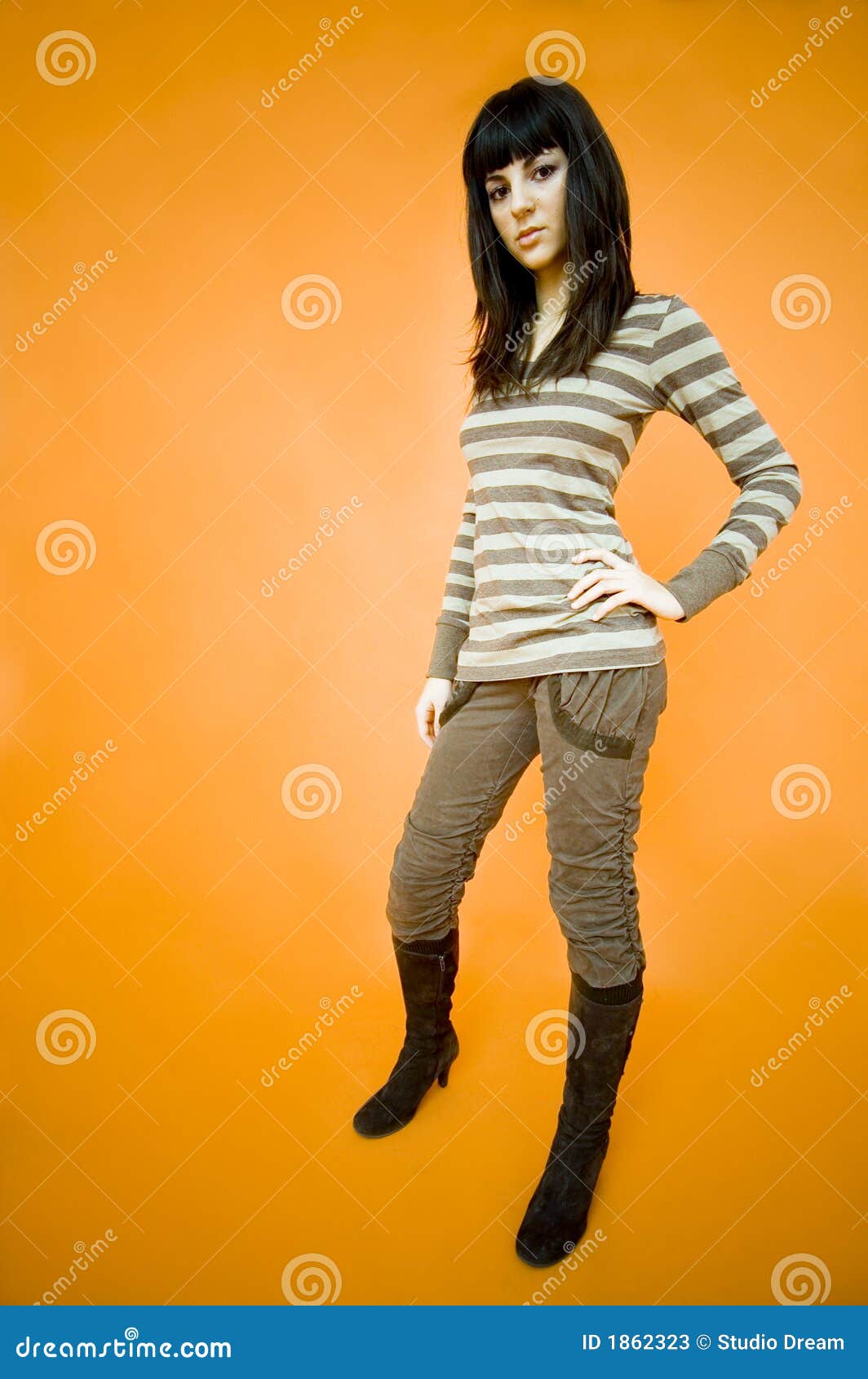 Bold Pose. Stock Photo | CartoonDealer.com #1862322