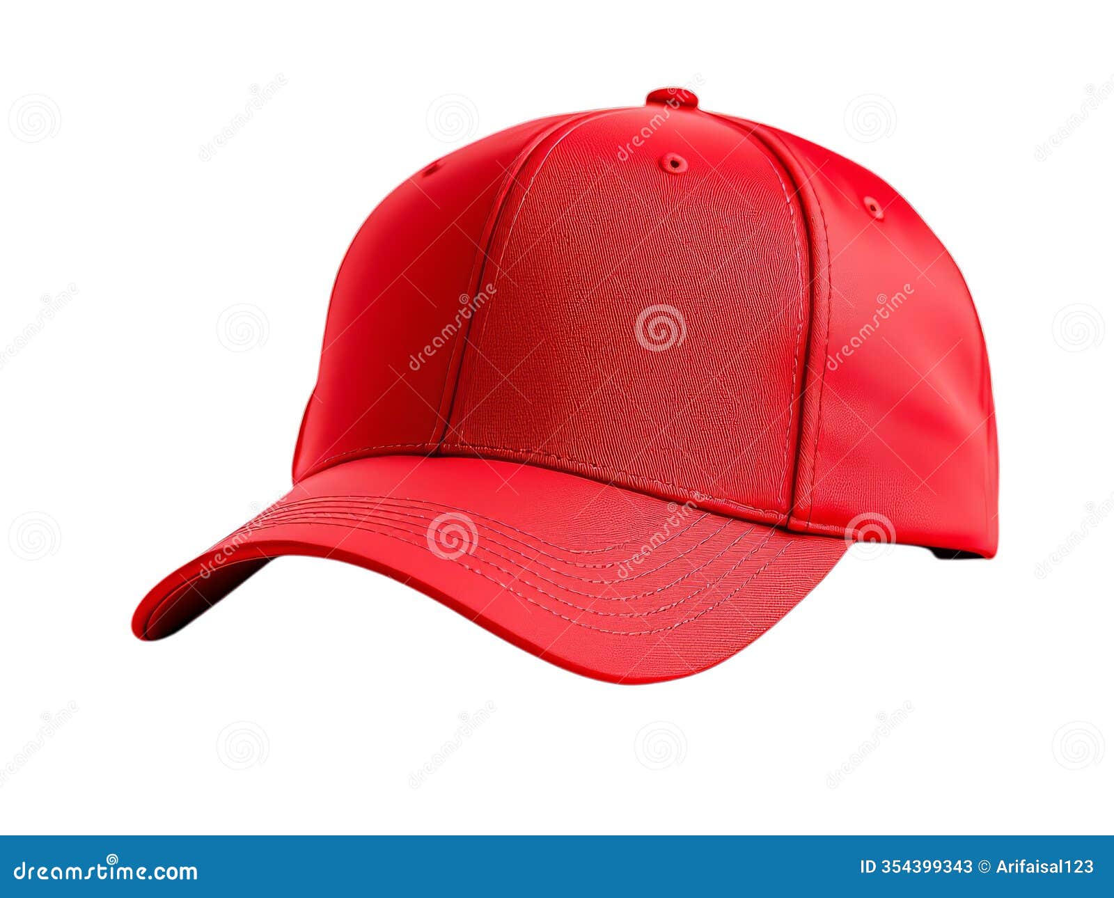 Bold Red Baseball Cap Transparent Background, AI-Generated Stock ...