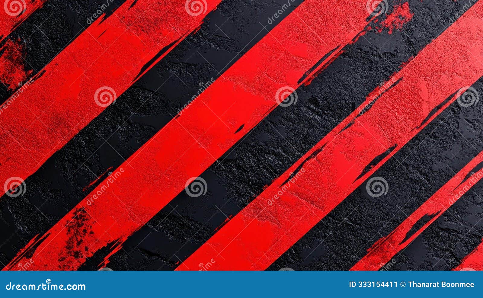 Bold Red and Black Grunge Stripes Create an Eyecatching Industrial ...