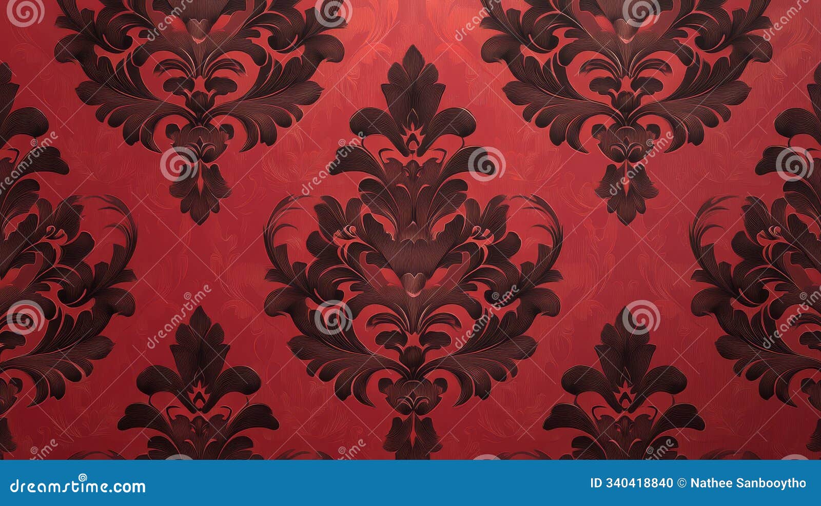 Bold Red and Black Pattern: a Striking Design for Modern Wallpapers and ...