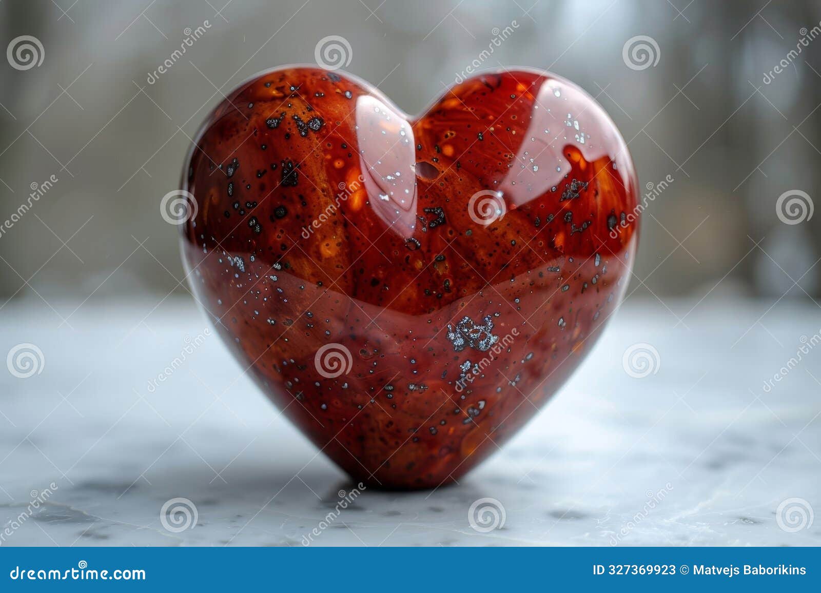 Bold Red Heart Symbol Displayed on a Pristine White Background for ...