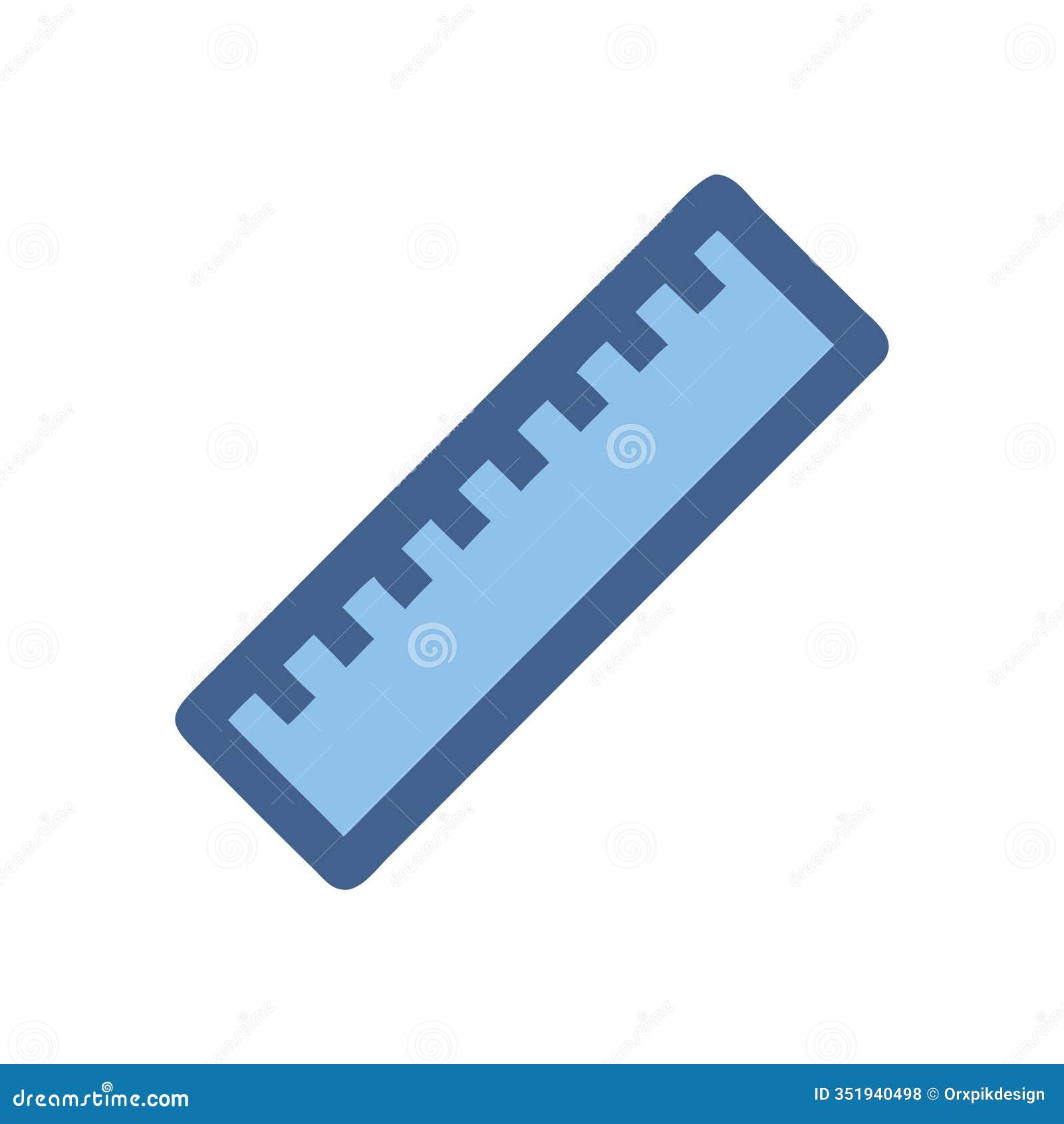 Bold Ruler Measurement Icon Stock Vector - Illustration of collection ...