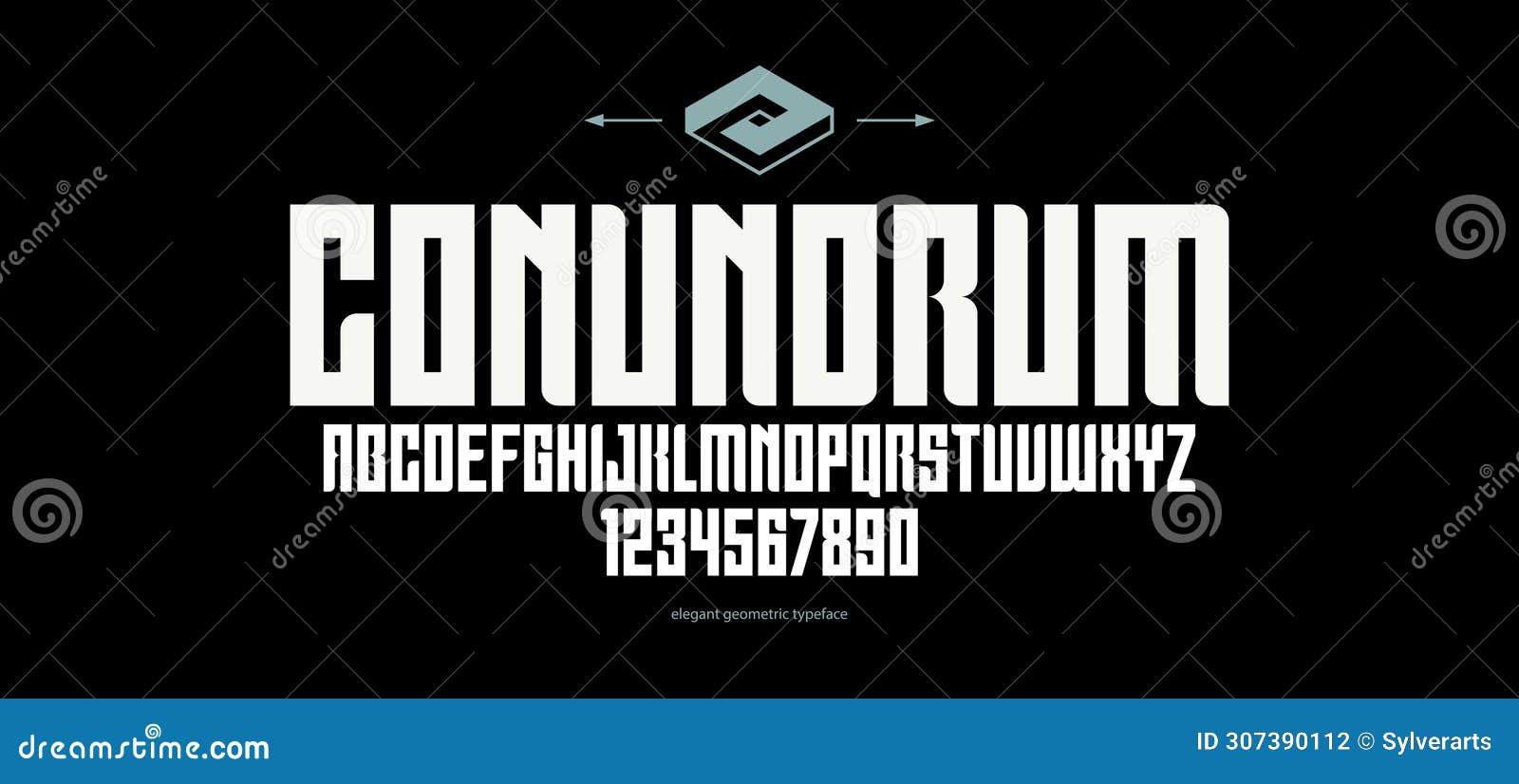 Bold Simple Sans Serif Display Font For Logos Headers Or Slogans ...