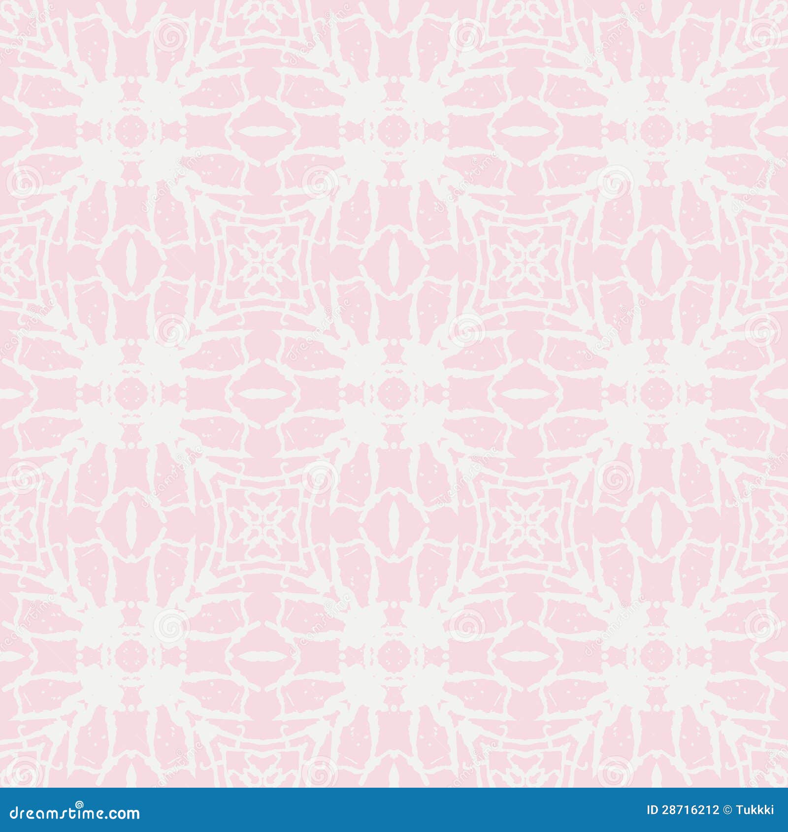 Bold Soft Cute Pink Romantic Pattern Ornament Stock Vector ...