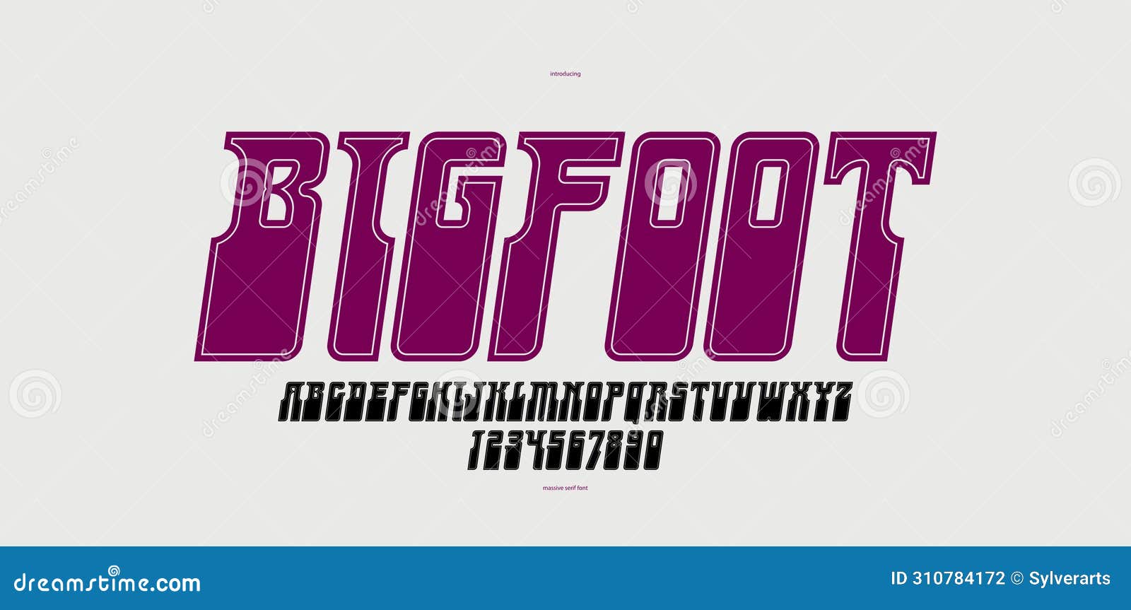 Bold and Strong Vector Geometric Font for Logos and Emblems, Display ...