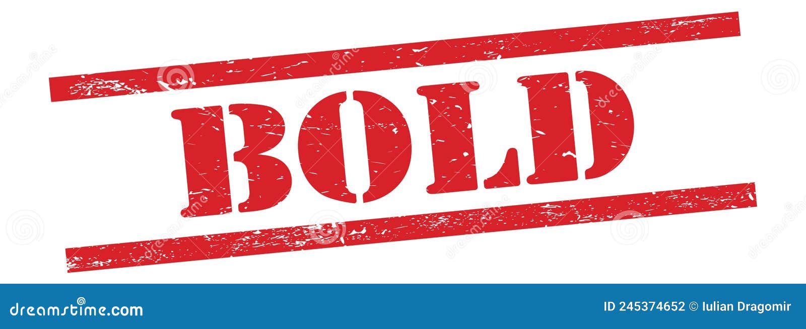 BOLD Text on Red Grungy Lines Stamp Stock Illustration - Illustration ...