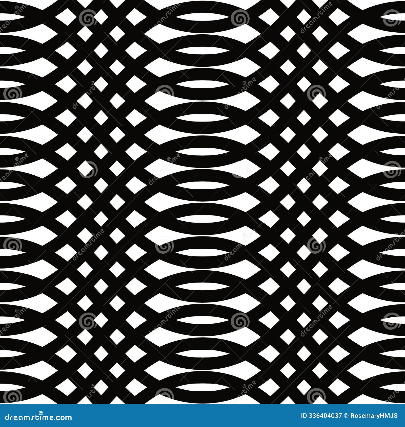 Bold Trellis Pattern Design Cartoon Vector | CartoonDealer.com #336404037