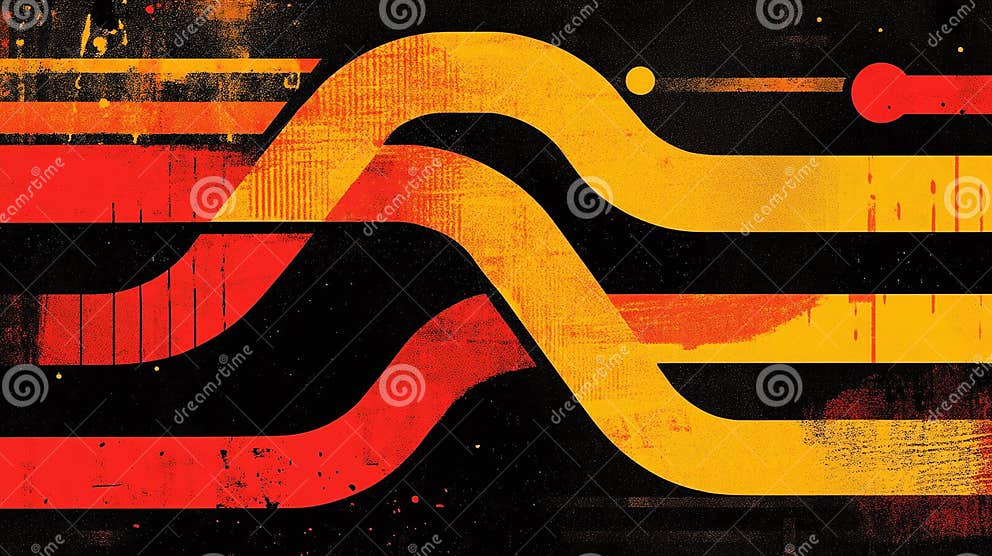 A Bold Typographic Design Using Modern Fonts and Layered Textures ...