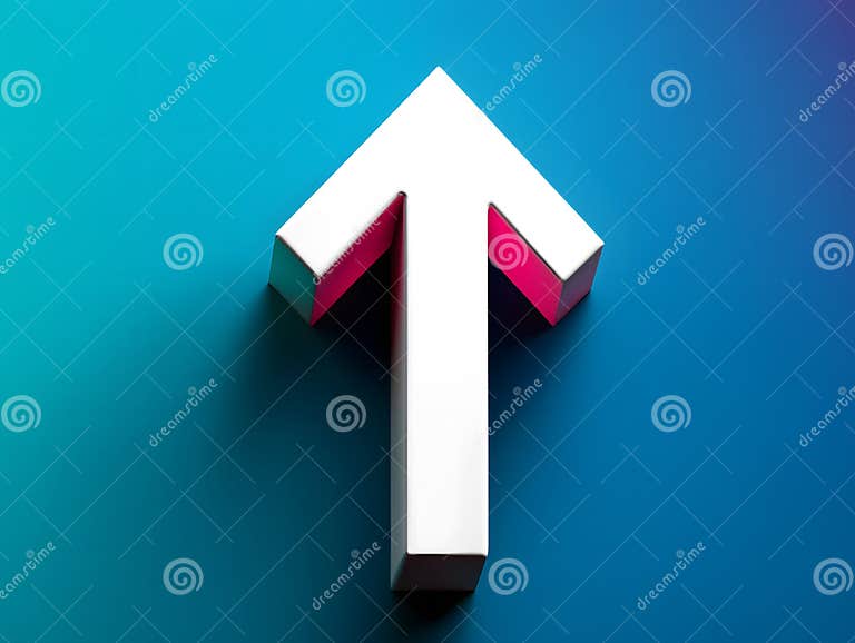 "Upward Arrow Vector: a Symbol of Growth, Progress, and Forward ...