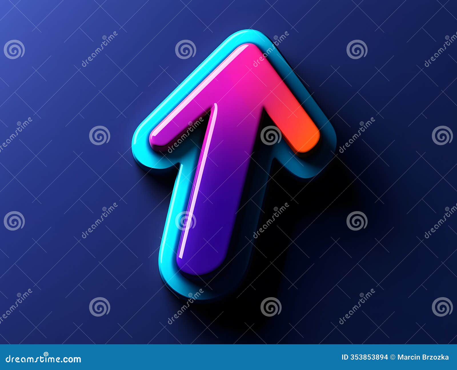 "Upward Arrow Vector: a Symbol of Growth, Progress, and Forward ...