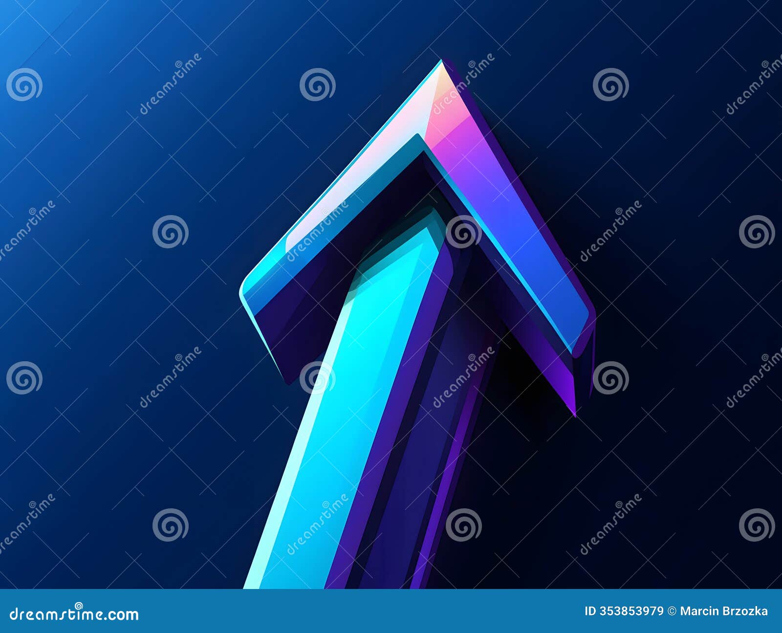 "Upward Arrow Vector: a Symbol of Growth, Progress, and Forward ...
