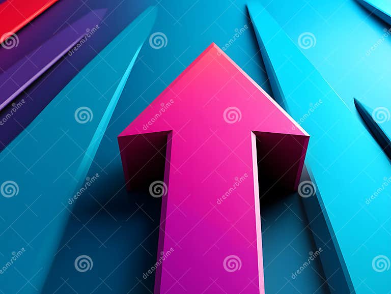 "Upward Arrow Vector: a Symbol of Growth, Progress, and Forward ...