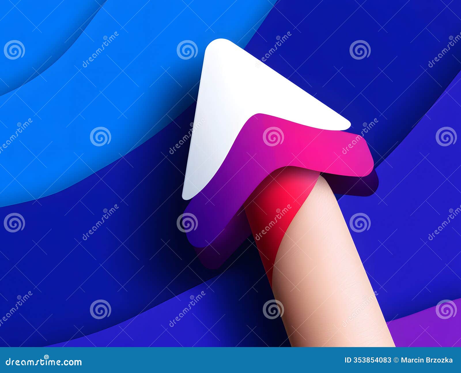 "Upward Arrow Vector: a Symbol of Growth, Progress, and Forward ...