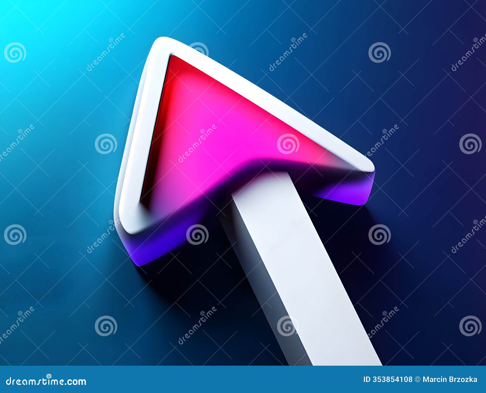 "Upward Arrow Vector: a Symbol of Growth, Progress, and Forward ...