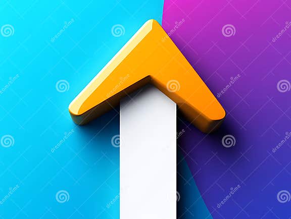 "Upward Arrow Vector: a Symbol of Growth, Progress, and Forward ...