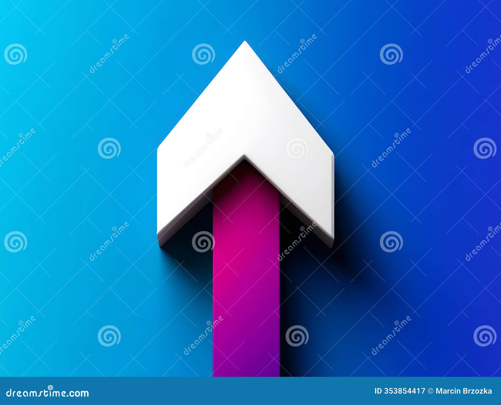 "Upward Arrow Vector: a Symbol of Growth, Progress, and Forward ...
