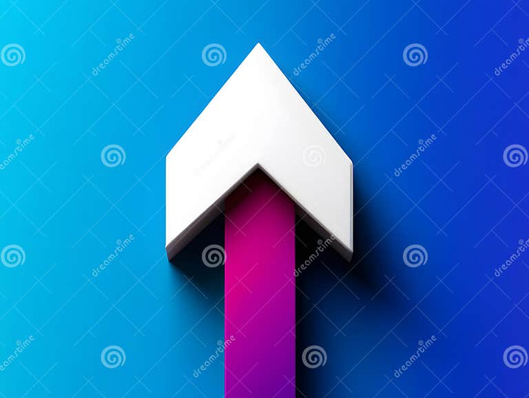 "Upward Arrow Vector: a Symbol of Growth, Progress, and Forward ...