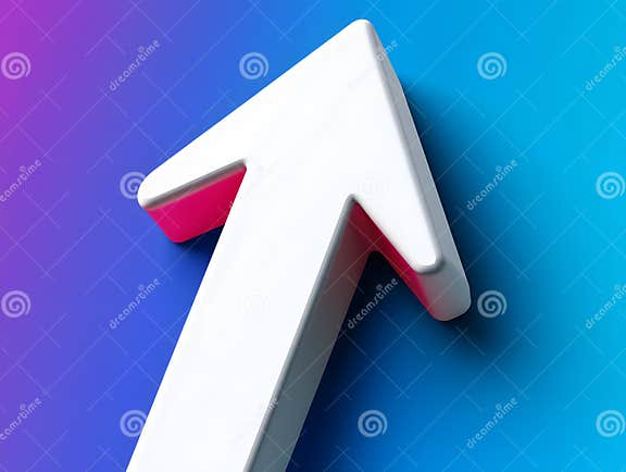 "Upward Arrow Vector: a Symbol of Growth, Progress, and Forward ...