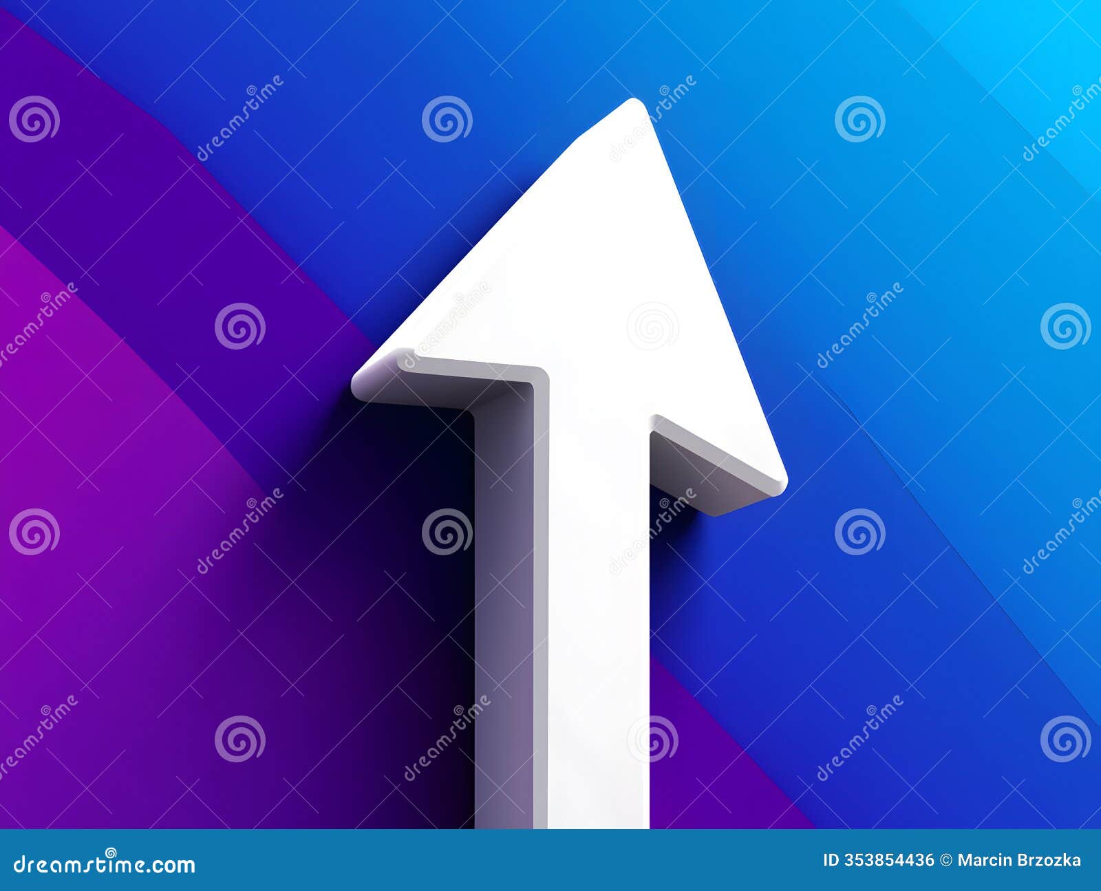 "Upward Arrow Vector: a Symbol of Growth, Progress, and Forward ...