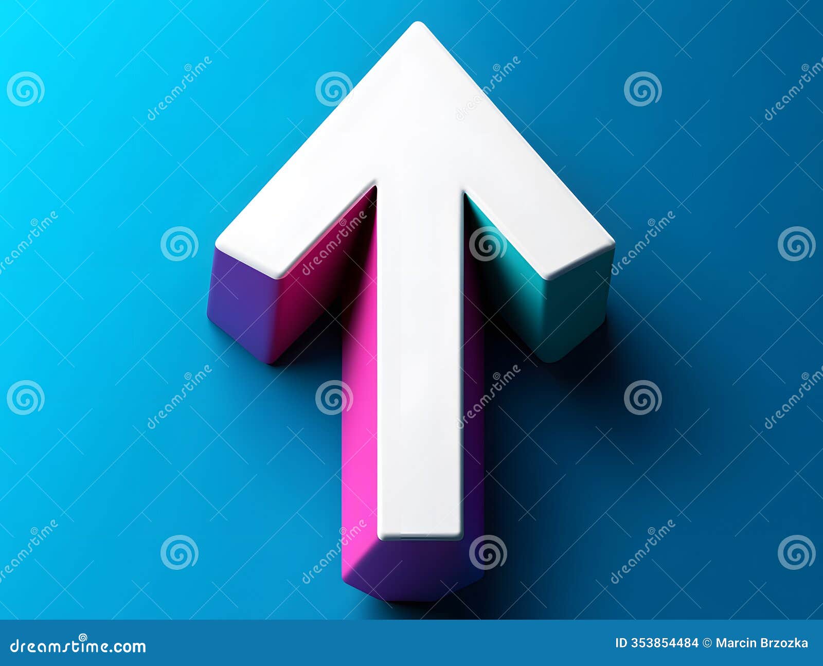 "Upward Arrow Vector: a Symbol of Growth, Progress, and Forward ...