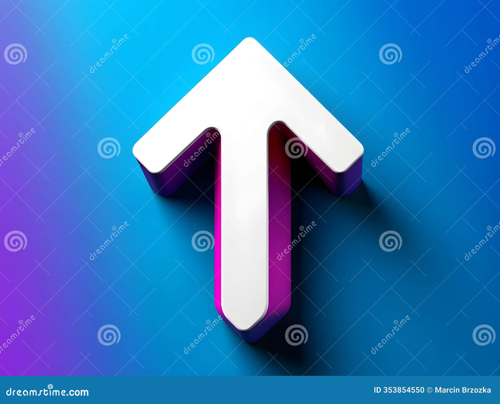 "Upward Arrow Vector: a Symbol of Growth, Progress, and Forward ...