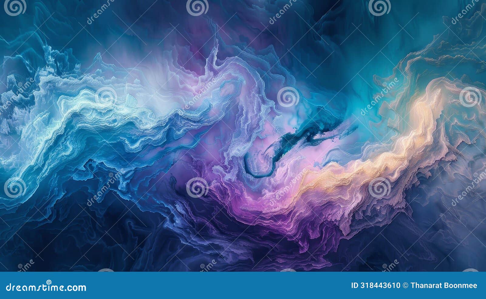 Bold, Vibrant Mural with Stunning Visual Impact, Ai Generated Stock ...