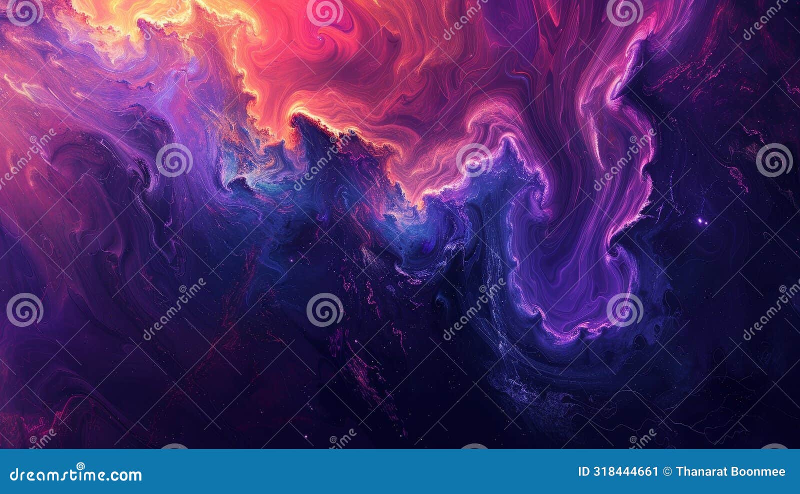 Bold, Vibrant Mural with Stunning Visual Impact, Ai Generated Stock ...