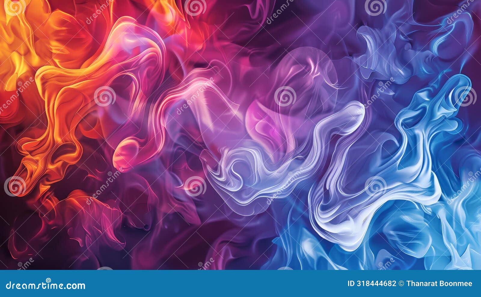 Bold, Vibrant Mural with Stunning Visual Impact, Ai Generated Stock ...