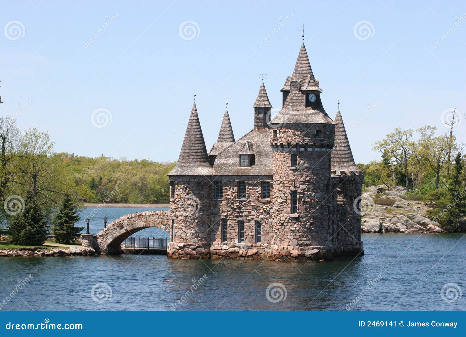 Boldt Castle stock image. Image of tourist, island, cruise - 2469141