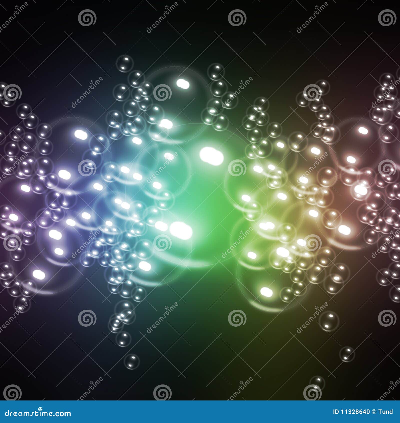 Bolhas coloridas ilustração stock. Ilustração de arredondado - 11328640