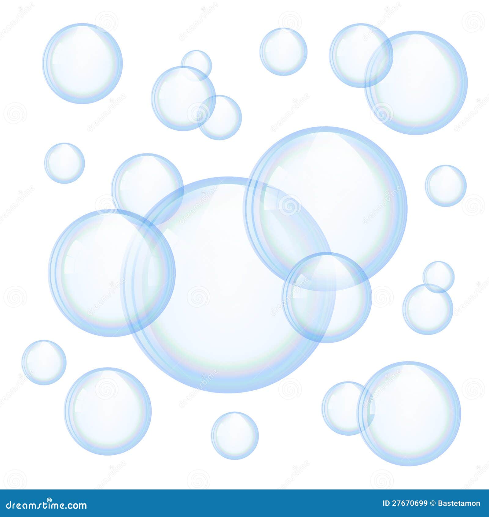 Bolhas de sabão do vetor ilustração do vetor. Ilustração de ...