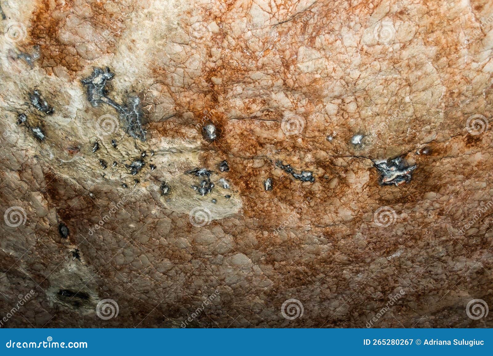 Bolii Cave Ceiling with Small Stalactites Stock Image - Image of earth ...