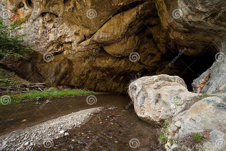 The Bolii Cave in Romania stock image. Image of bolii - 21401703