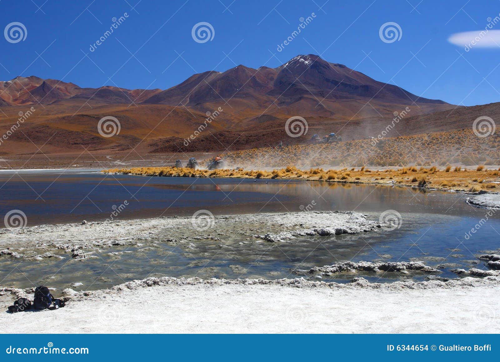 Bolivia Desert and Mountain Stock Photo - Image of bolivia, mountains ...