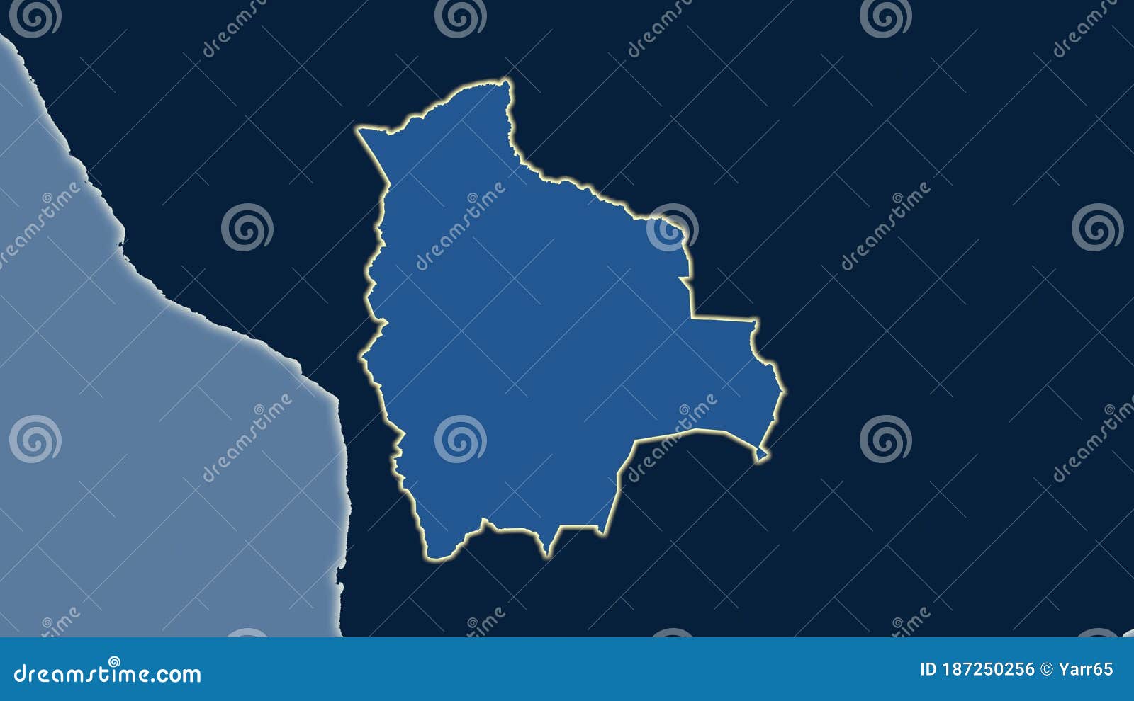 Bolivia - Solid. Composition Stock Illustration - Illustration of ...